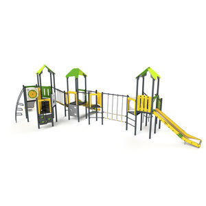 Playground structure - 11050 - Astrus Playgrounds - metal / HDPE / modular