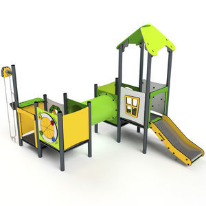 Playground play structure - 11016 - Astrus Playgrounds - metal / HDPE ...