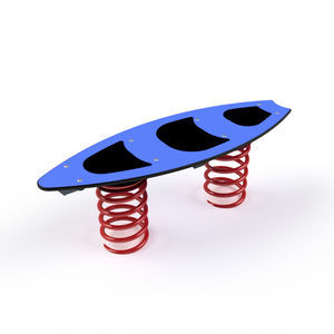 Metal spring rocker - LADYBUG - Astrus Playgrounds - HDPE / animal / nature