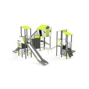 Playground play structure - 11099 - Astrus Playgrounds - metal / HDPE ...