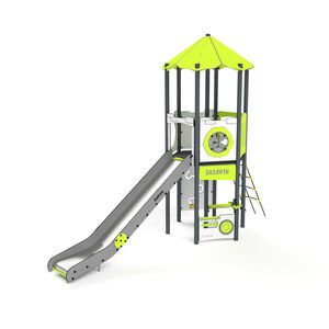 Playground play structure - 11099 - Astrus Playgrounds - metal / HDPE ...