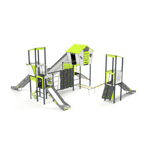 Playground play structure - 11099 - Astrus Playgrounds - metal / HDPE ...