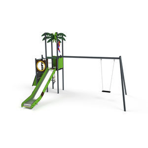 Playground play structure - 11130 - Astrus Playgrounds - metal / HDPE ...