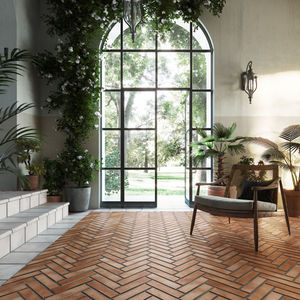 Indoor tile - ORDESA AZUL CLÁSICO - Exagres - bathroom / living room / wall