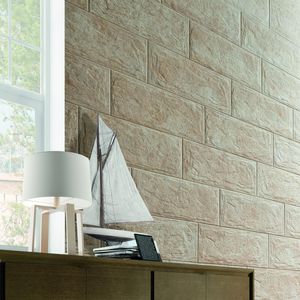 Indoor tile - GAROS - STN - wall / porcelain stoneware / geometric pattern