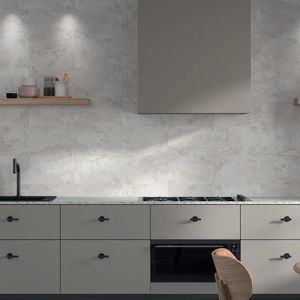 Indoor tile - GAROS - STN - wall / porcelain stoneware / geometric pattern