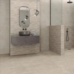 Indoor tile - GAROS - STN - wall / porcelain stoneware / geometric pattern