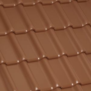 Imbrex roof tile - RT 806 - Randers Tegl A/S - interlocking / large / small