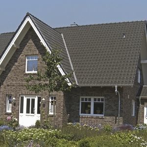 Imbrex roof tile - RT 821 - Randers Tegl A/S - pan / small / clay