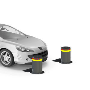 Access control bollard - BECO-R - CITINNOV - stainless steel ...