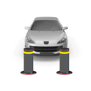 Access control bollard - SUMO-F - CITINNOV - stainless steel ...