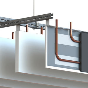 Suspended ceiling with integrated heater - All architecture and design ...