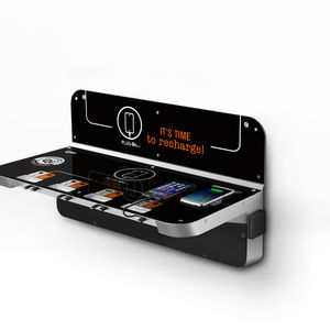 Mobile phone charging station - COMPACT BOX - Plug-in mobile srl - secure