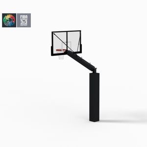 Base plate fixed basketball hoop - All architecture and design ...