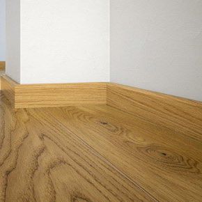 Wooden baseboard - PW90 - Barlinek - prefinished