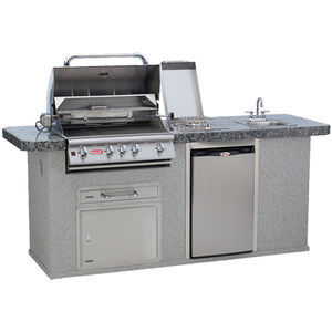 Outdoor kitchen - MASTER Q - BULL EUROPE - contemporary / stainless ...