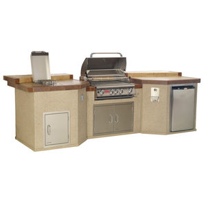 Outdoor kitchen - MASTER Q - BULL EUROPE - contemporary / stainless ...