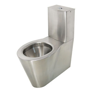 Close coupled toilet - ULTIMA - SUPRATECH - stainless steel / for ...