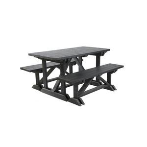 Anthracite picnic table - All architecture and design manufacturers