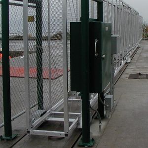 Sliding gate - FORTRESS BOX FRAME - Tymetal Corp - aluminum alloy ...