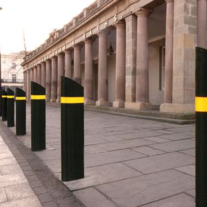 Security bollard - CARSTOPPER 30 - Tymetal Corp - steel / stainless ...