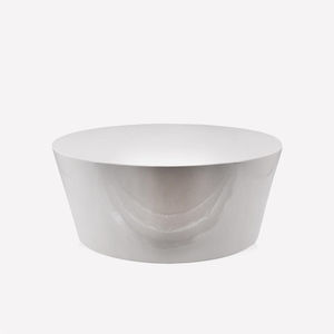 Contemporary side table - OCTAGON - Aura London - metal / metal base ...