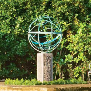 Stainless steel sculpture - OBELISKS - DAVID HARBER - copper / slate ...