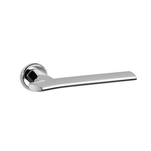Door handle - LEV - Ento - chrome / brass / contemporary