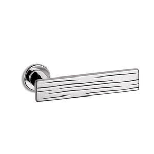 Door handle - LEV - Ento - chrome / brass / contemporary