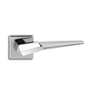 Door handle - LEV - Ento - chrome / brass / contemporary