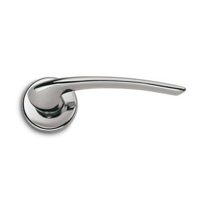 Door handle - LEV - Ento - chrome / brass / contemporary