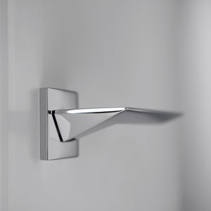 Door handle - LEV - Ento - chrome / brass / contemporary