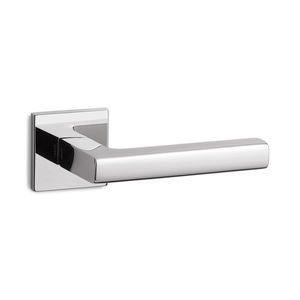 Door handle - LEV - Ento - chrome / brass / contemporary