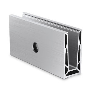 Anodized aluminum profile - TL-6051 - OnLevel - U-shaped / for railing ...