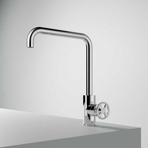 Countertop mixer tap - AC040 - hotbath - brass / kitchen / 1-hole