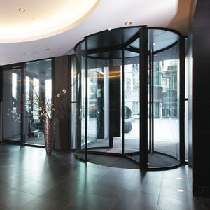 Entry door - GGR - Gretsch-Unitas - metal / revolving / glazed