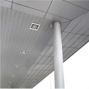 Metal suspended ceiling - CORRIDOR SYSTEM - Tacer Ltd. - panel / acoustic