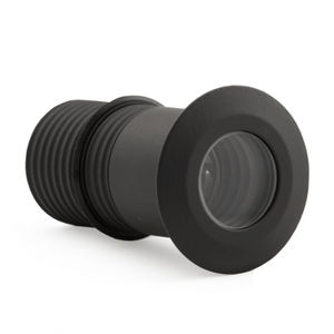 Recessed floor light fixture - M2 - LuxR - recessed wall / LED / round