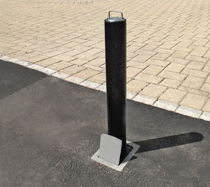 Security bollard - BELL - Furnitubes - steel / cast iron
