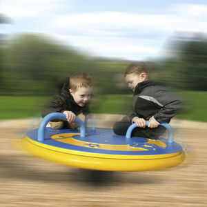 Children's playground spinner - TEACUP TWISTER - WICKSTEED - for playground