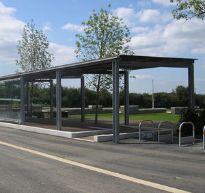 Metal bus shelter - All architecture and design manufacturers