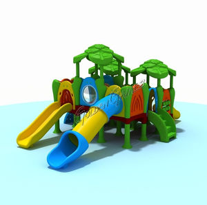 Playground structure - KID JUNIOR 15 - GOLDEN GAMES SRL - plastic / modular