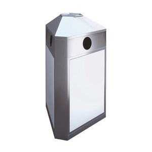 Triangular trash can - All architecture and design manufacturers