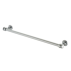 1-bar towel rack - GLASS - Opus Bathrooms - wall-mounted / chrome