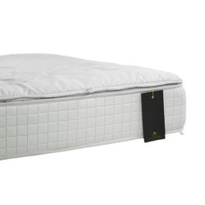 Double mattress - SILK BAMBOO - TROIS COURONNES - foam / white / soft
