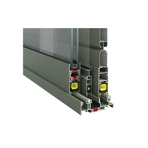 Stainless steel window profile - W450 - ALUMINCO - thermally-insulated