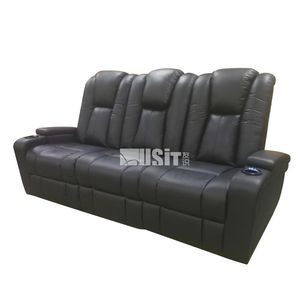 Leather cinema seating - UV-871A - Usit Seating - home cinema ...