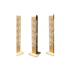 Security post - NATURA - Trackdesign - COR-TEN® steel / outdoor