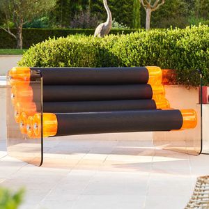 Compact sofa - MW01 - MOJOW DESIGN - original design / outdoor / fabric