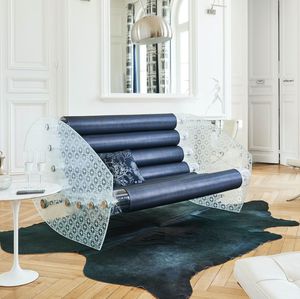 Compact sofa - MW01 - MOJOW DESIGN - original design / outdoor / fabric